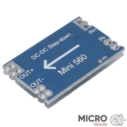 Купити Mini-560 DC-DC зниж. модуль 5V/5A 16115 - Модулі перетворювачів ...